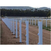 Premium PVC Round Fencing Post - Future proof your property