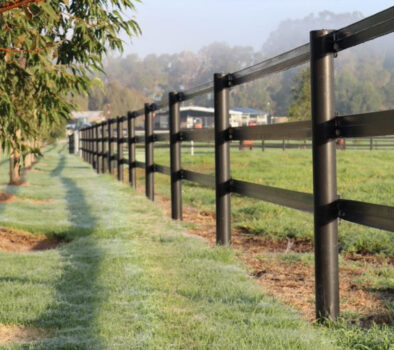 PVC Fence Posts, the ideal alternative to timber posts - Duncan Equine ...