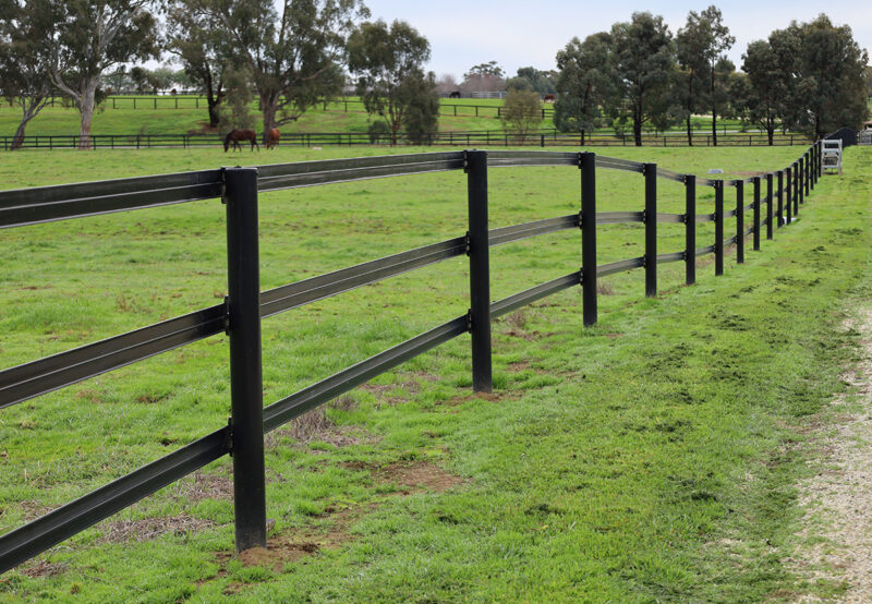 How to choose the right post for your horse fencing project - Duncan ...