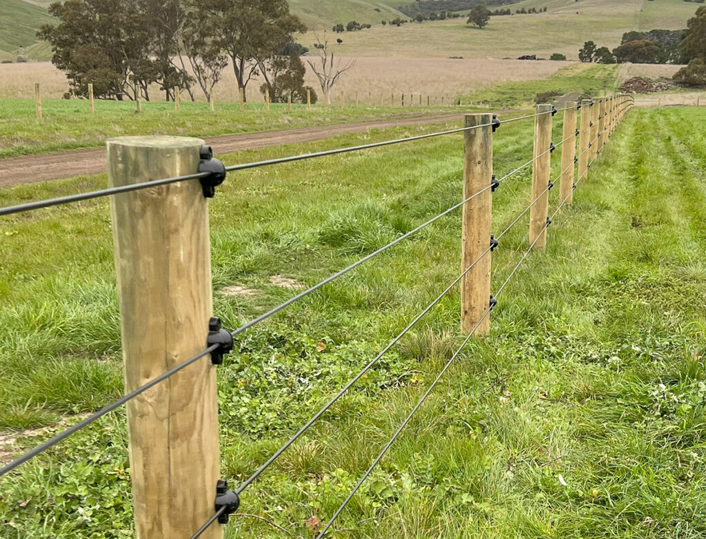How to choose the right post for your horse fencing project - Duncan ...